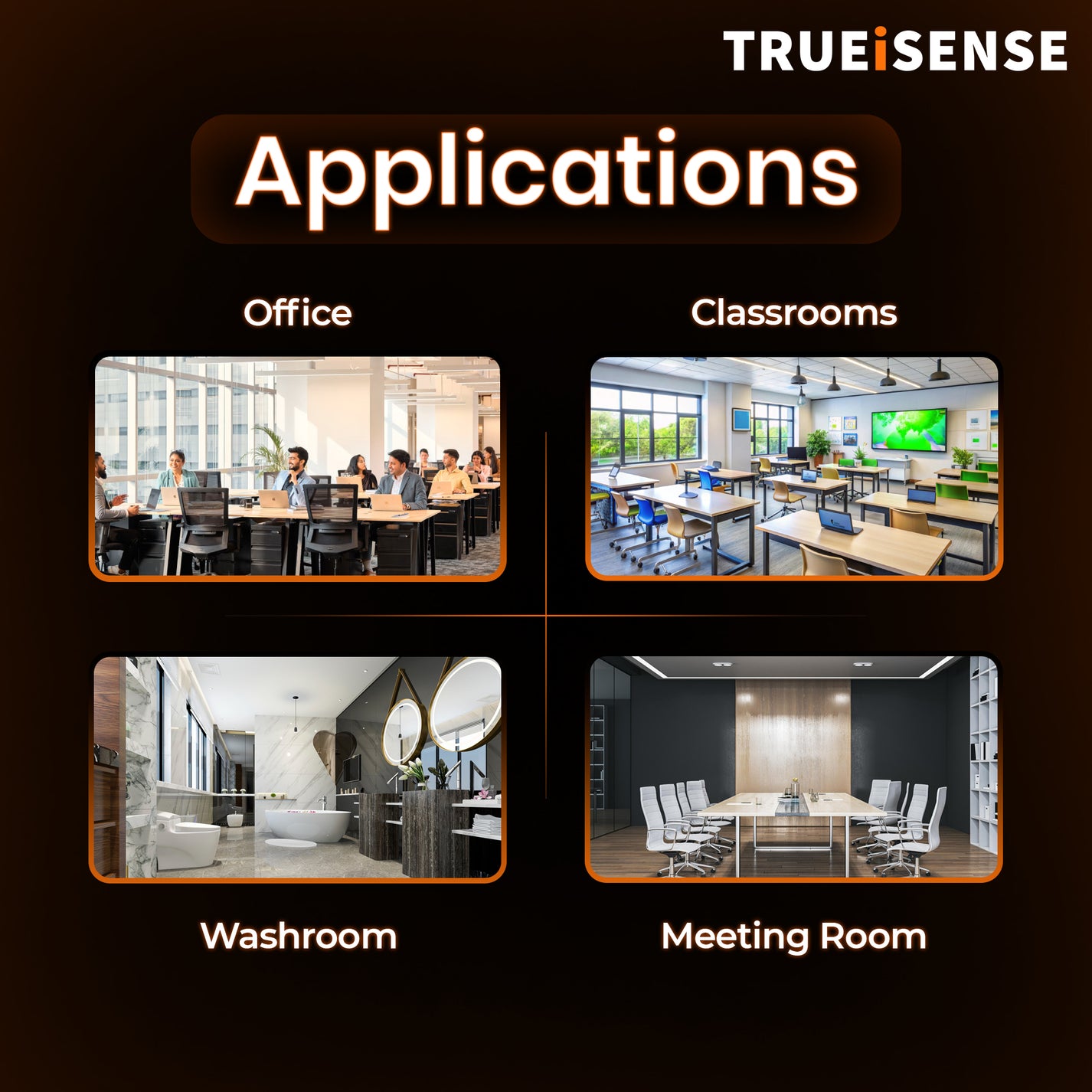 TRUEiSENSE | True Presence Sensors | 24 Ghz Frequency | Crux DetectorT
