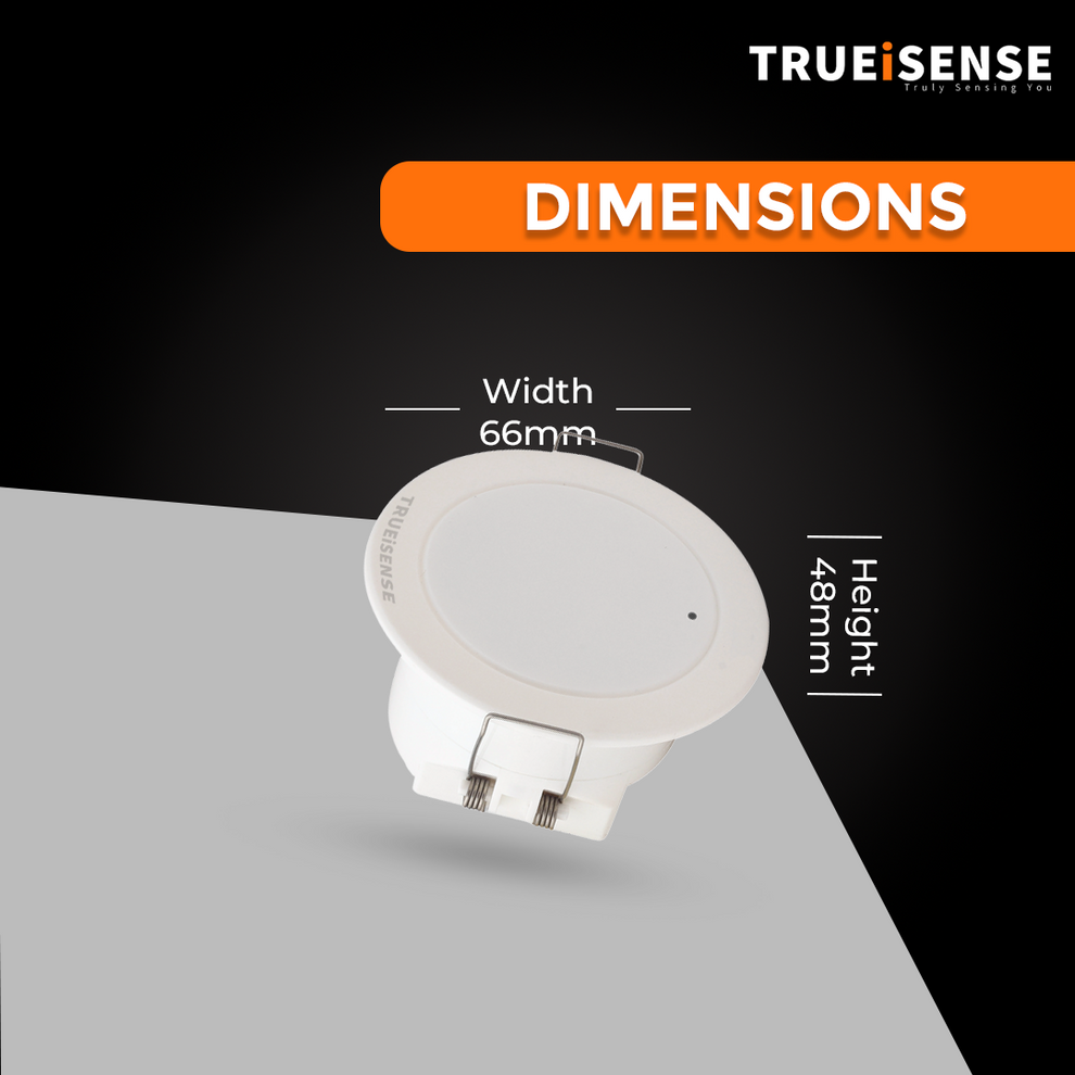 TRUEiSENSE | Wave Detector | True Presence Sensors | 24 Ghz Frequency